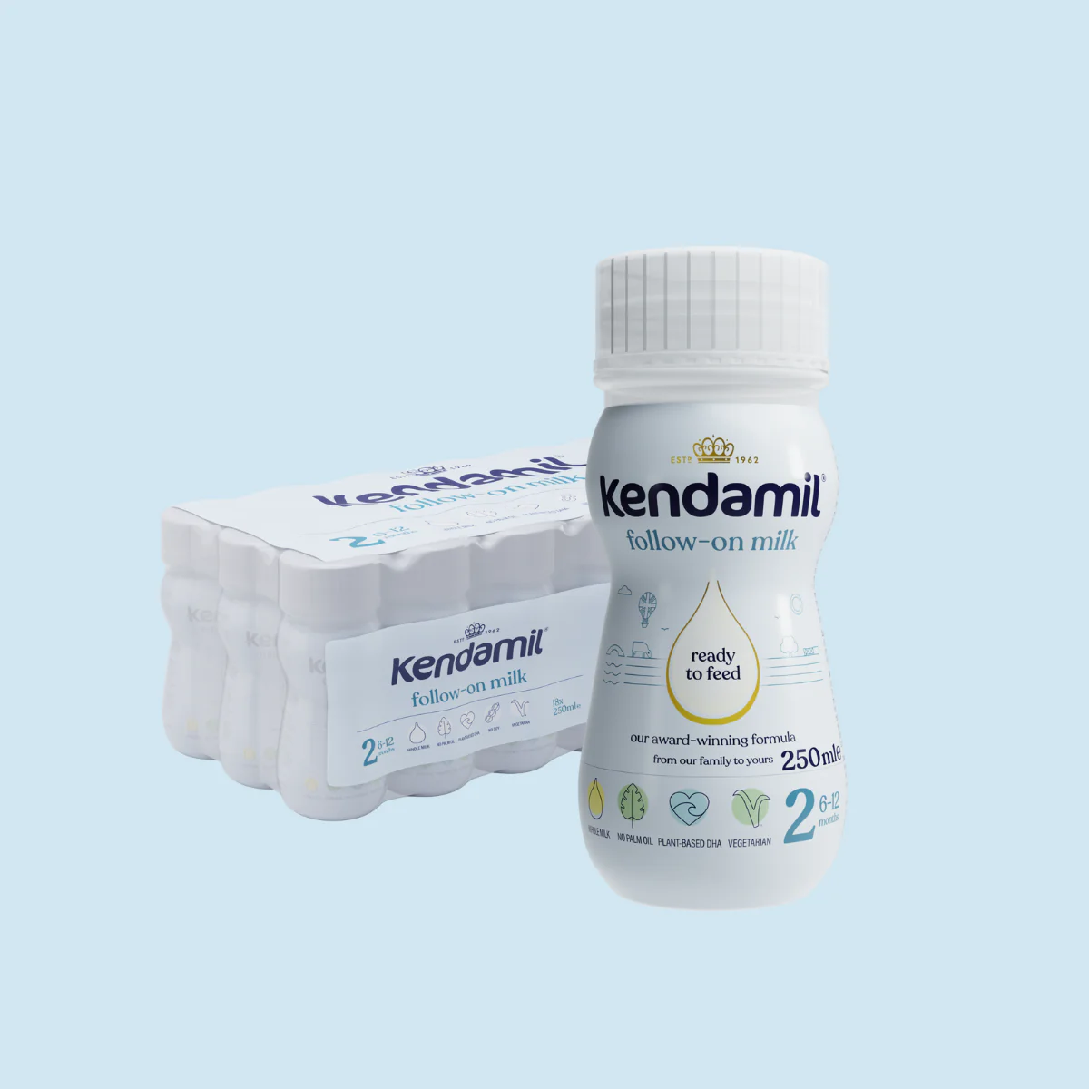 Kendamil Classic Ready to Feed Cow Milk Follow-On Formula | Bundle up ...