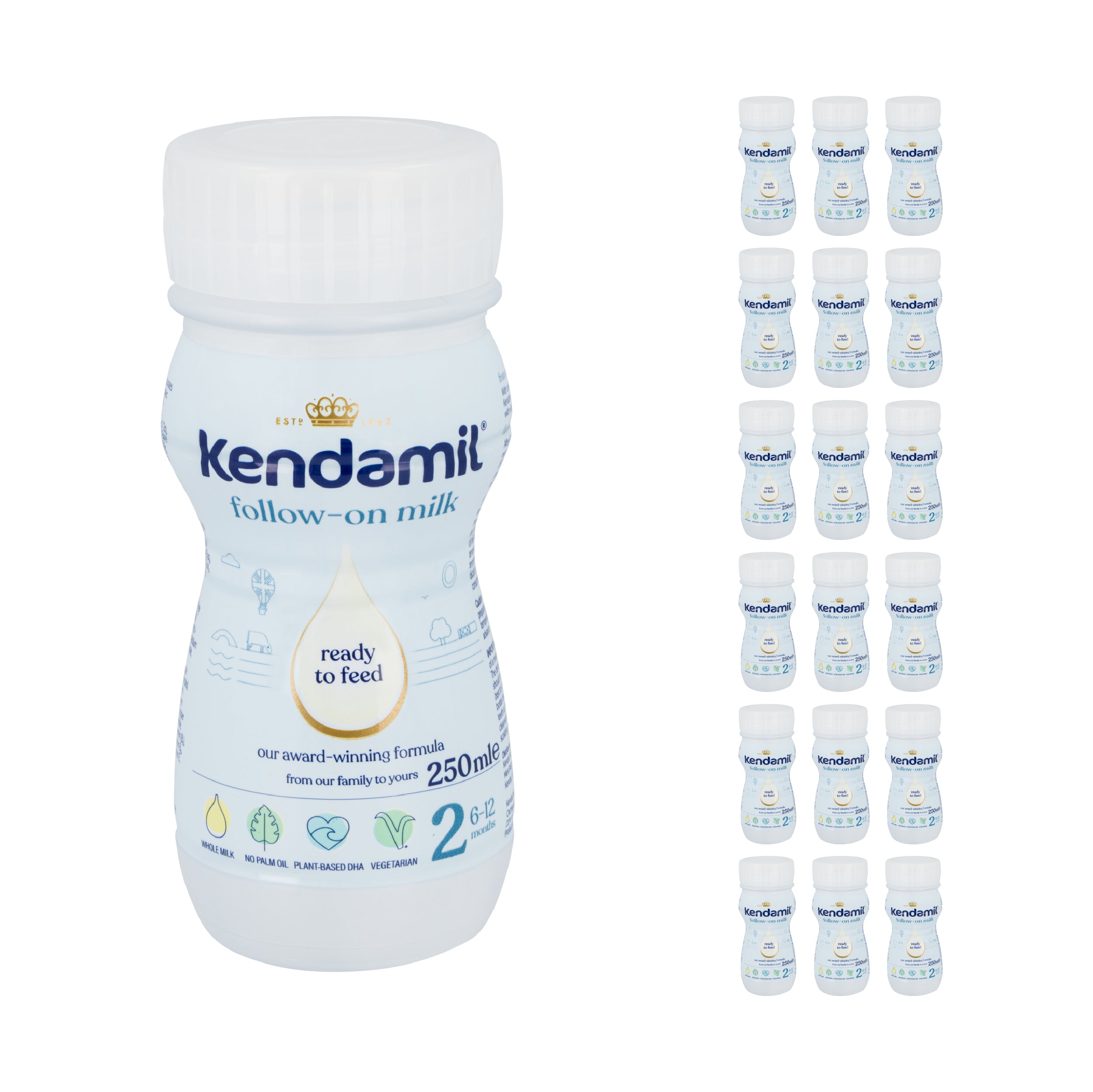 Kendamil Classic Ready to Feed Cow Milk Follow-On Formula | Bundle up ...